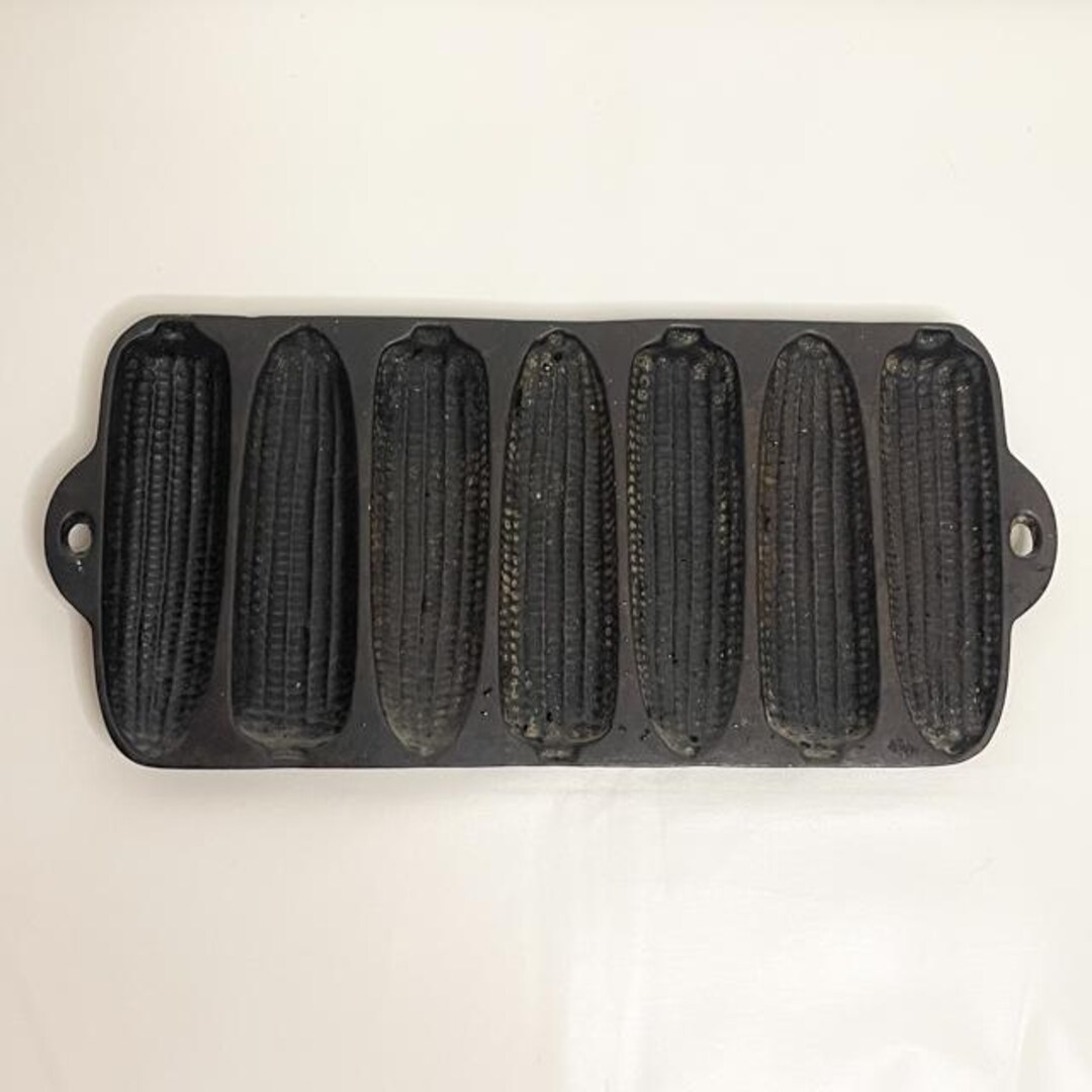 Vintage Cast Iron Cornbread Mold – Corn Cob Shape Marked "e" - Etsy