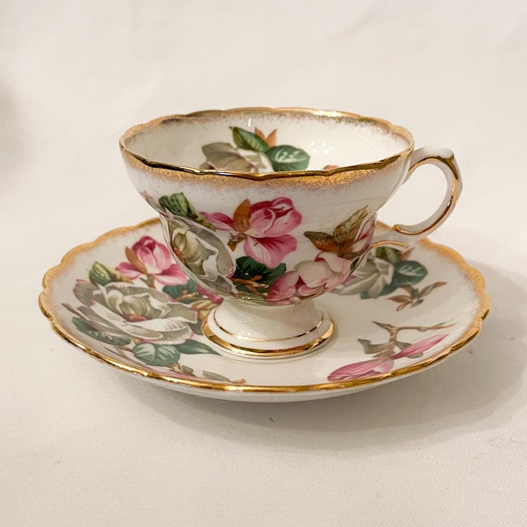 Rosina Magnolia Tea Set Bone China - England - Etsy