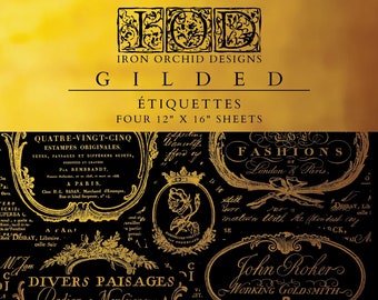 IOD Ettiquette Foil Transfer by Iron Orchid Designs Summer Release 2024 ...