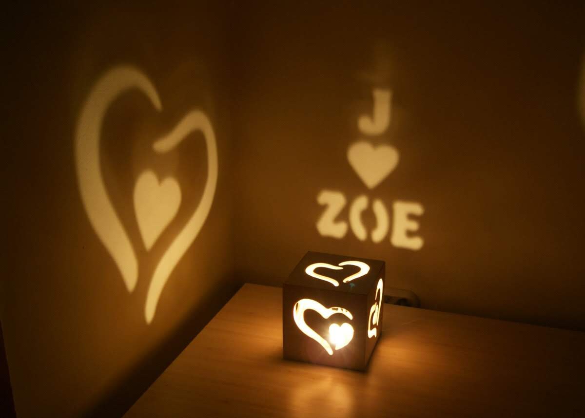 Personalized lantern magic box romance gift couple girlfriend | Etsy