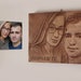 Custom Wood Carving Custom Photo Custom Message Wood - Etsy