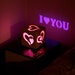Custom LED Light Lamp Engraved Magic Box Romantic Gift Birthday Gift ...