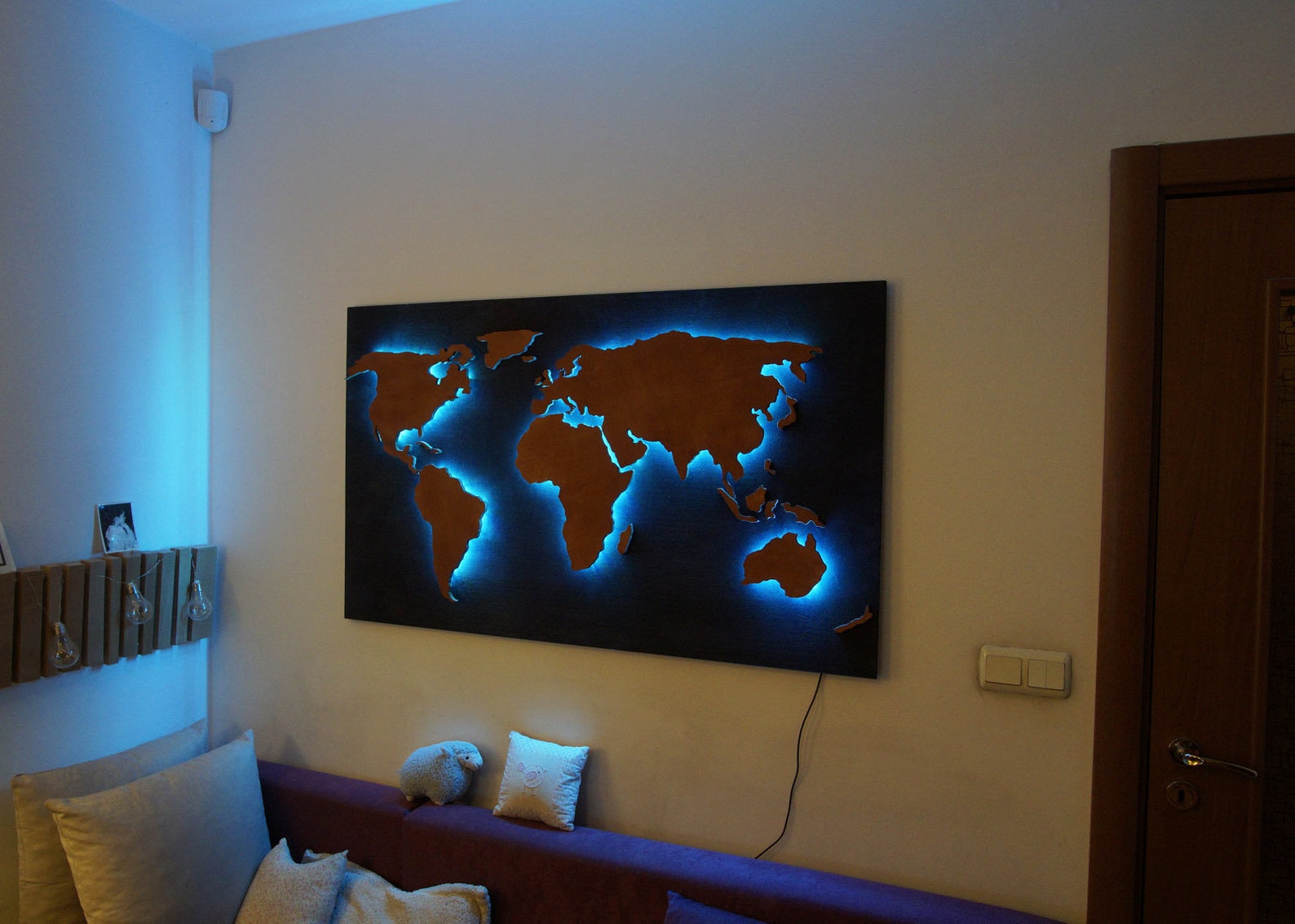 3D Wood Map Wooden World Map for Wall Hanging and Wall Decor - Etsy