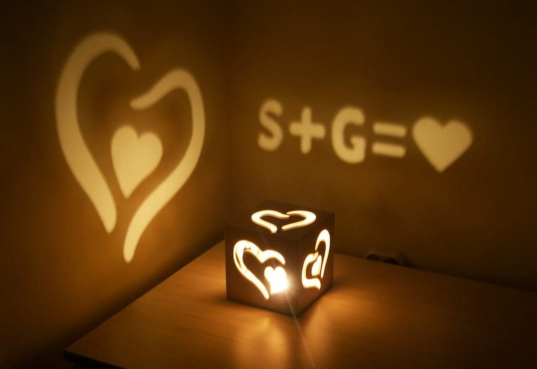 Wedding Gift for Husband, Magic Box With Names or Initials, Candle ...