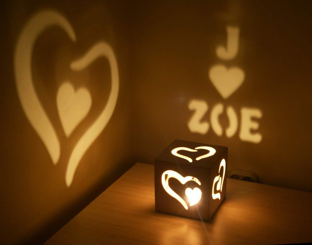 Personalized Lantern Magic Box Romance Gift Couple Girlfriend Boyfriend ...