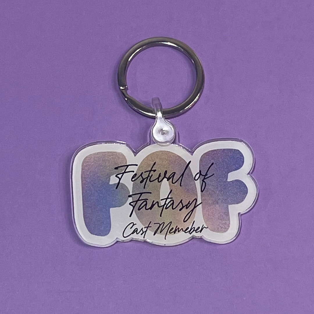 Festival of Fantasy Cast Member Keychain Acrylic Keychain - Etsy