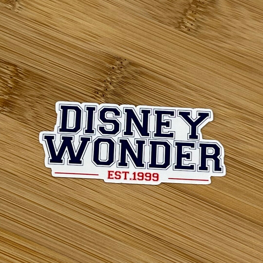 Disney Wonder Est. 1999 Sticker Disney Cruise Line - Etsy