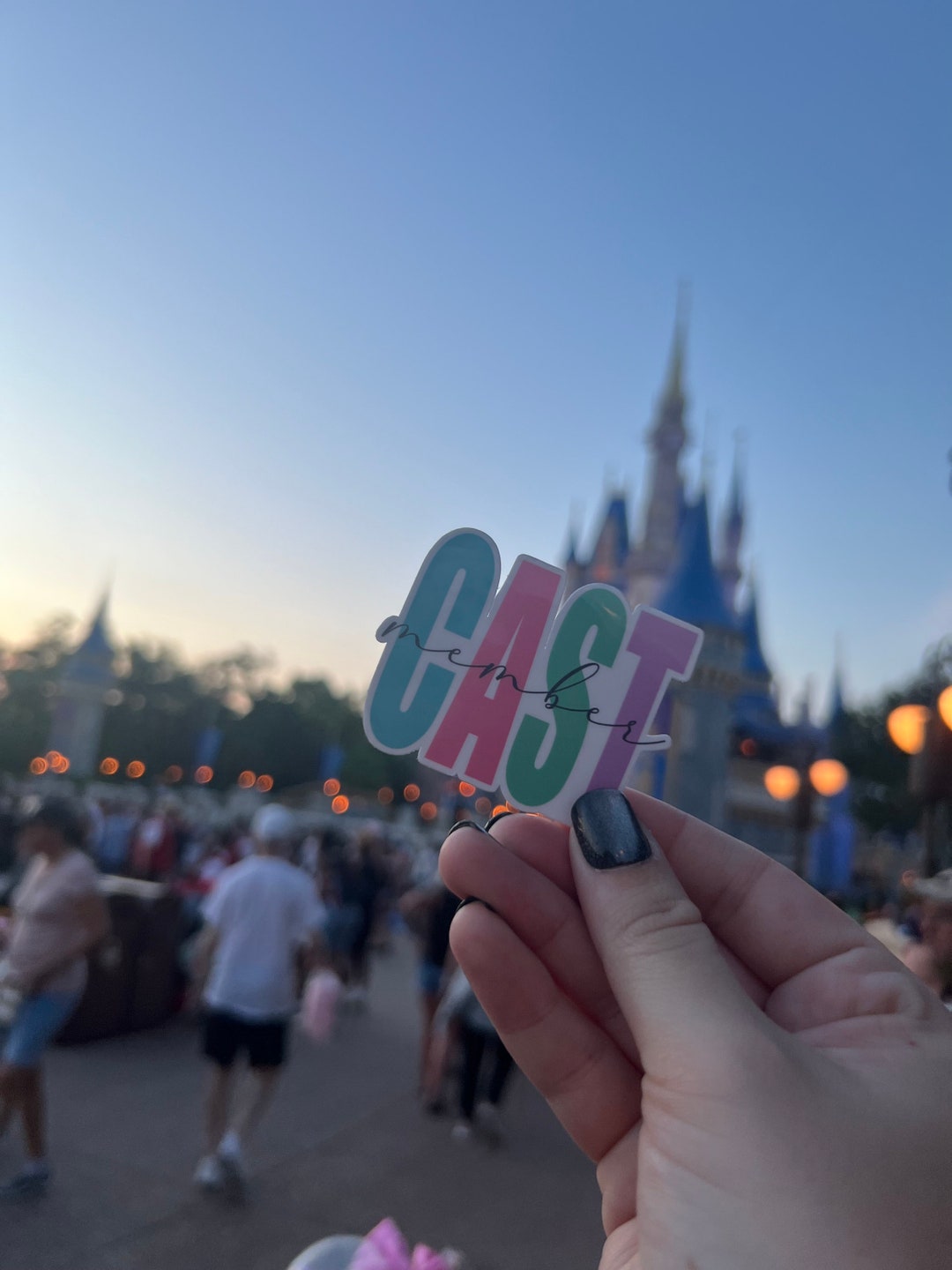 CAST MEMBERS | Cast Member Sticker | Motivational Sticker - Etsy