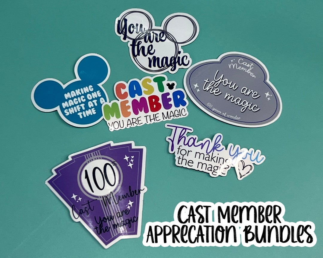 Cast Member Appreciation Bundle - Etsy
