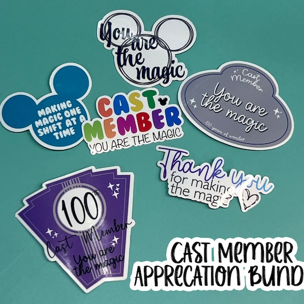 Cast Member Appreciation - Etsy