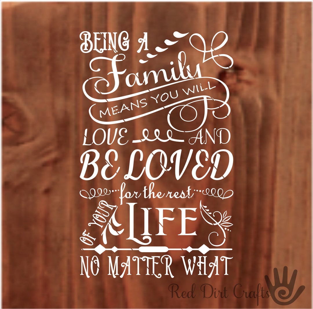 Family Svg, Being A Family Dxf, Png, Family Means Love, Love Family ...