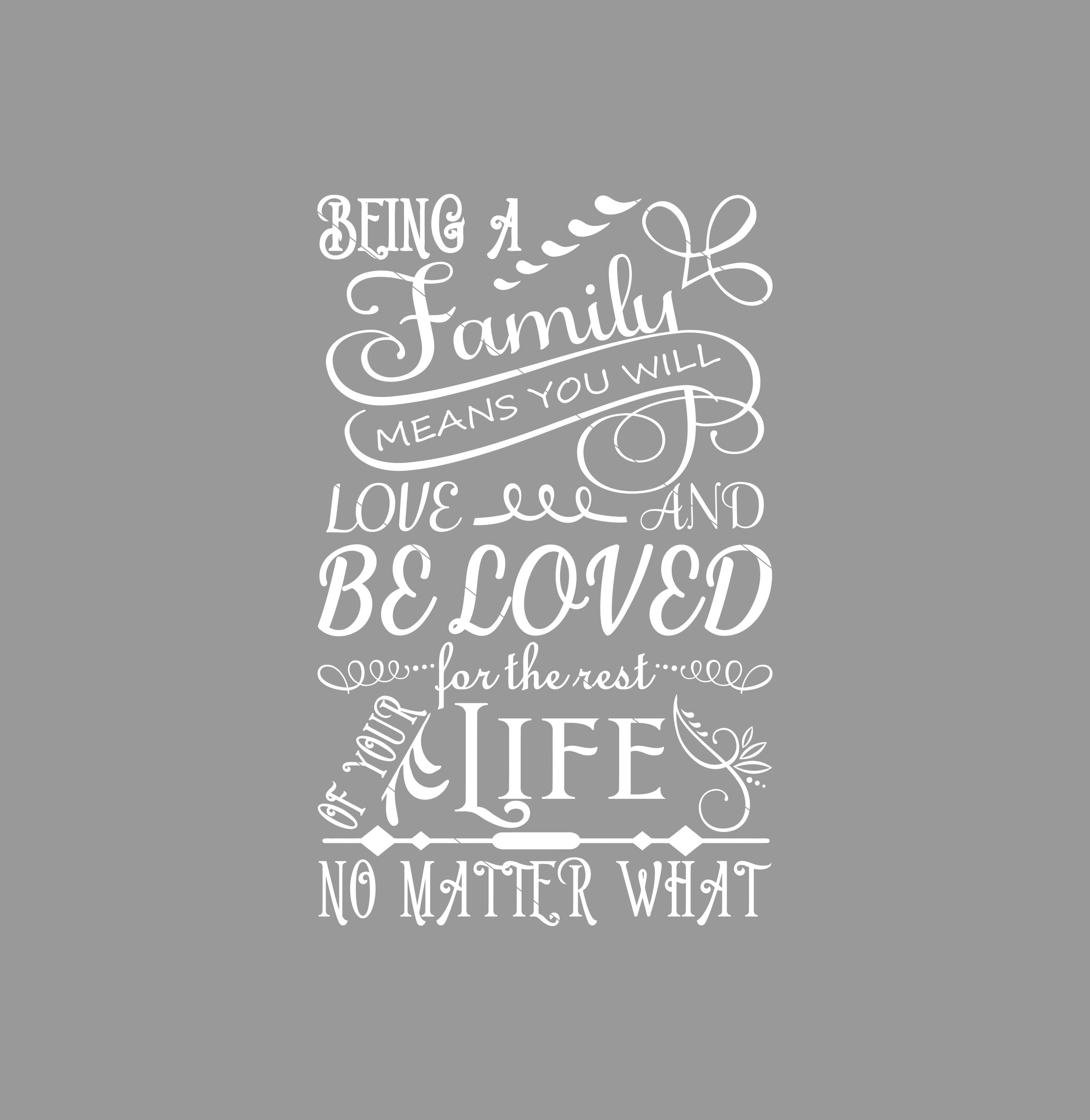 Family Svg, Being A Family Dxf, Png, Family Means Love, Love Family ...