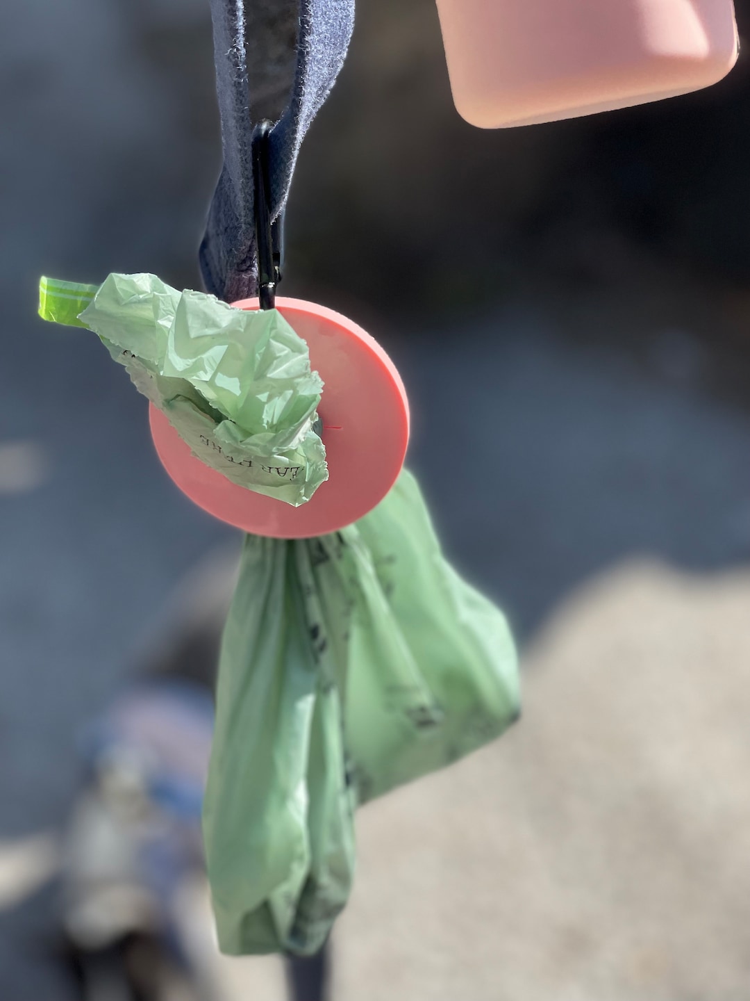 Hands Free Poop Bag Holder, Used Dog Poop Bag Holder, Waste Bag Holder ...