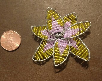 Tangled Flower Necklace - Etsy