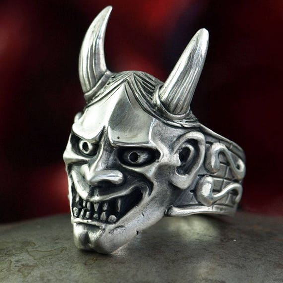 Oni Ring HANNYA | Etsy