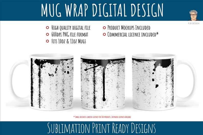 Oil Can Texture Overlay Mug Wrap 2 Make Your Own Oil Can | Etsy