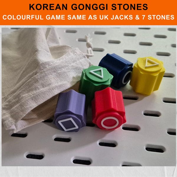 Gonggi Stones - Etsy UK