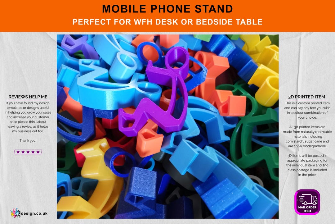 3D Printed Stickman Stand - Ideal Gift for Christmas & Birthdays - Cute ...