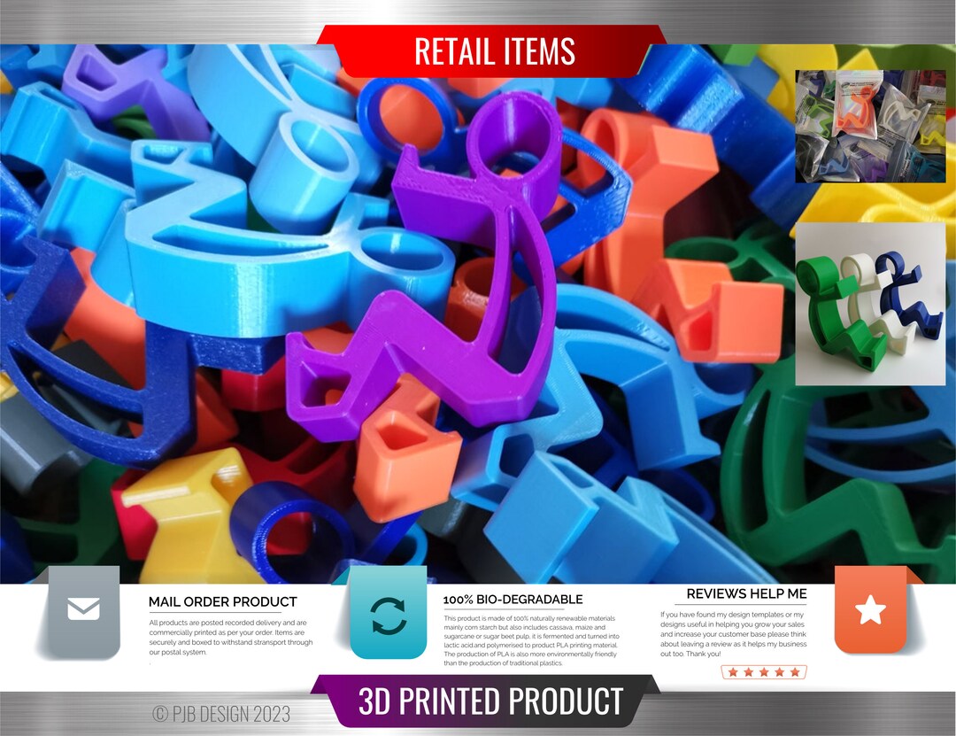 3D Printed Stickman Stand Ideal Gift for Christmas & Birthdays Cute ...