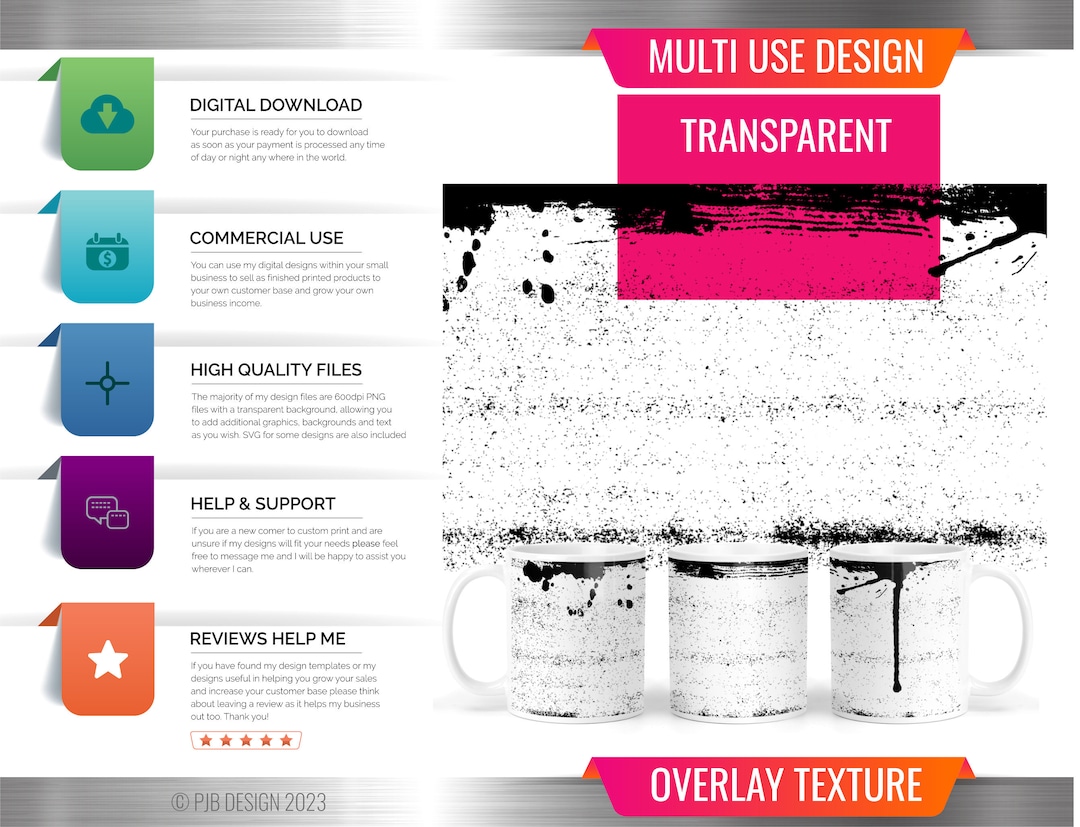 Oil Can Texture Overlay Mug Wrap 4 Make Your Own Oil Can Mugs 600dpi ...