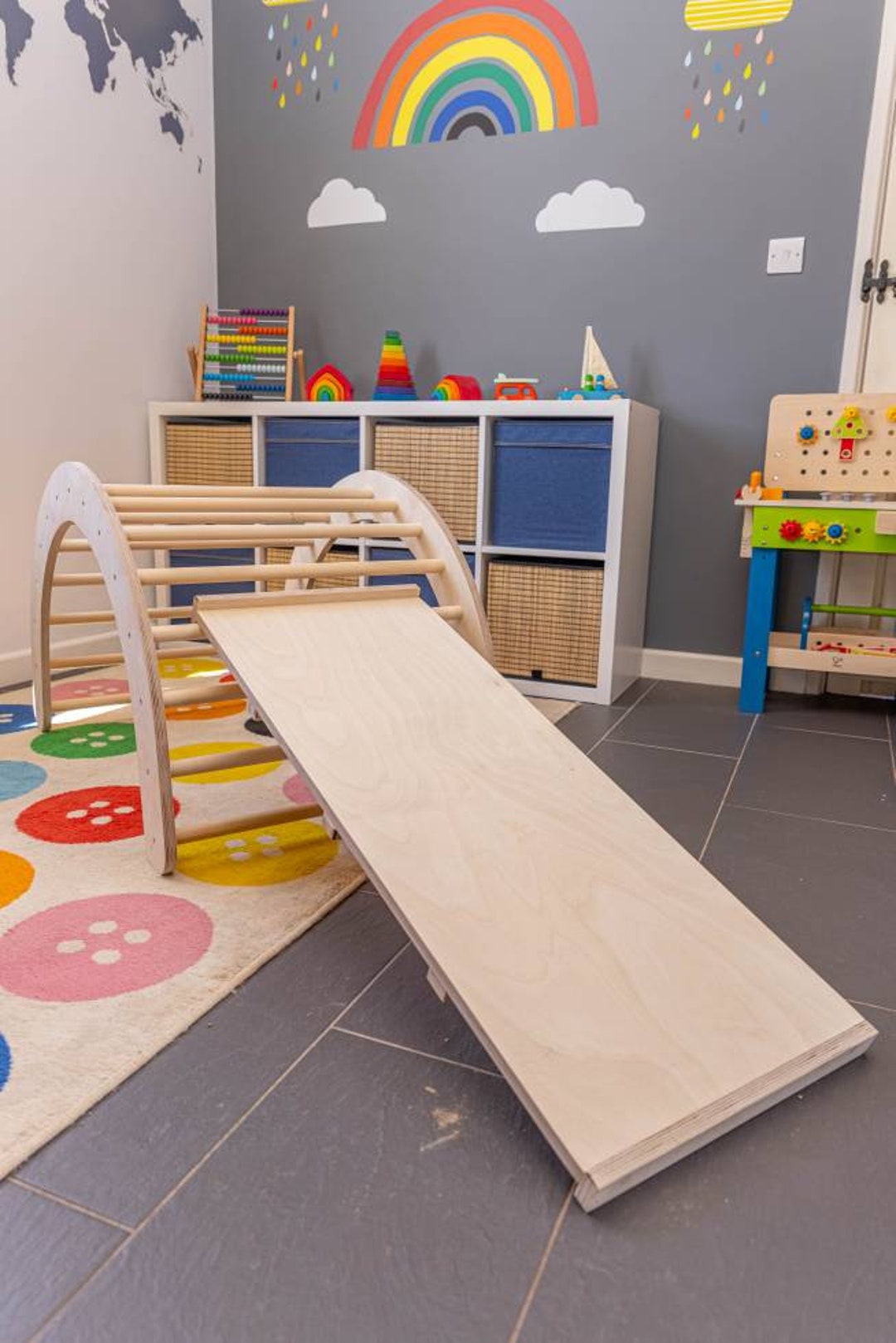 Climbing Arch and Slide Set - Etsy