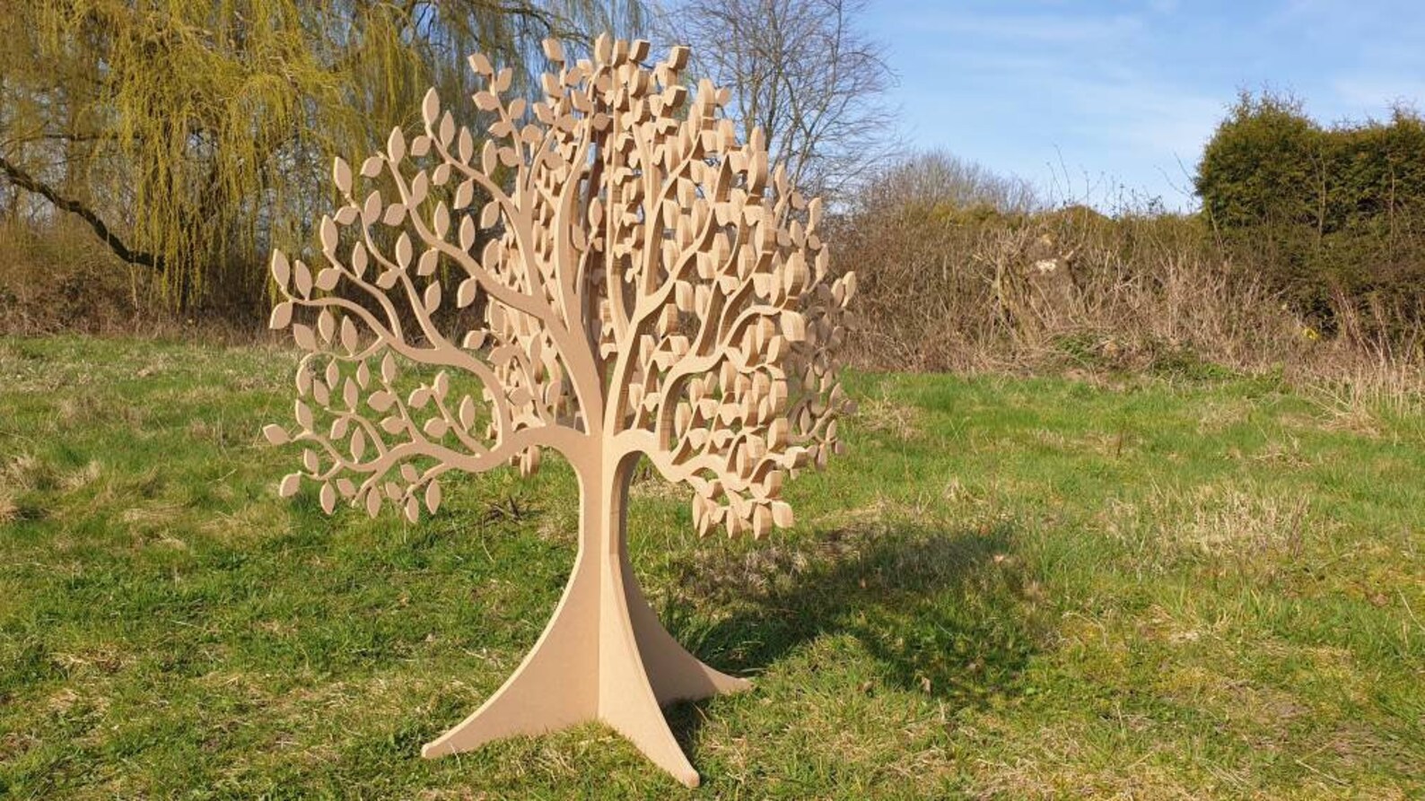 Decorative MDF tree | Etsy