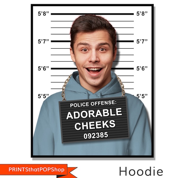 Mugshot Backdrop - Etsy