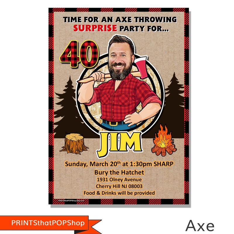 Axe Throwing Party - Etsy