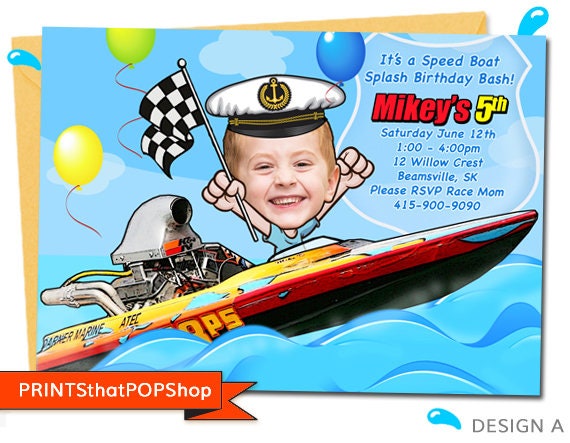 Birthday Boat Racing