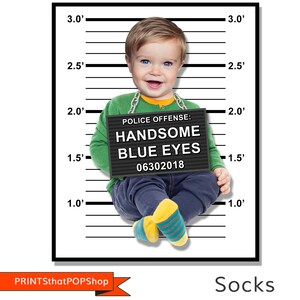 Custom Mug Shot,personalized Portrait,unique Print,custom Portrait ...