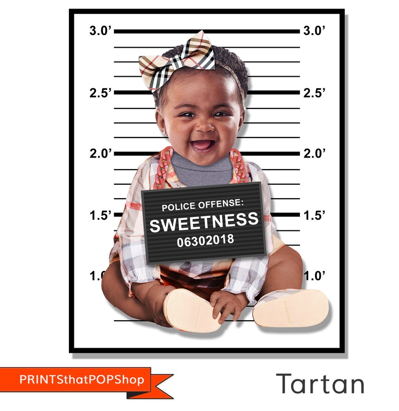 Custom Mug Shot,personalized Portrait,unique Print,custom Portrait ...