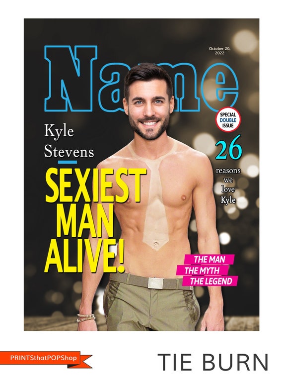 Personalized Magazine Cover,Personal Portrait,Custom Photo Magazine ...