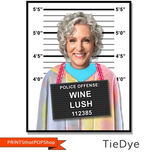 Custom Mug Shot,personalized Portrait,unique Print,custom Portrait ...