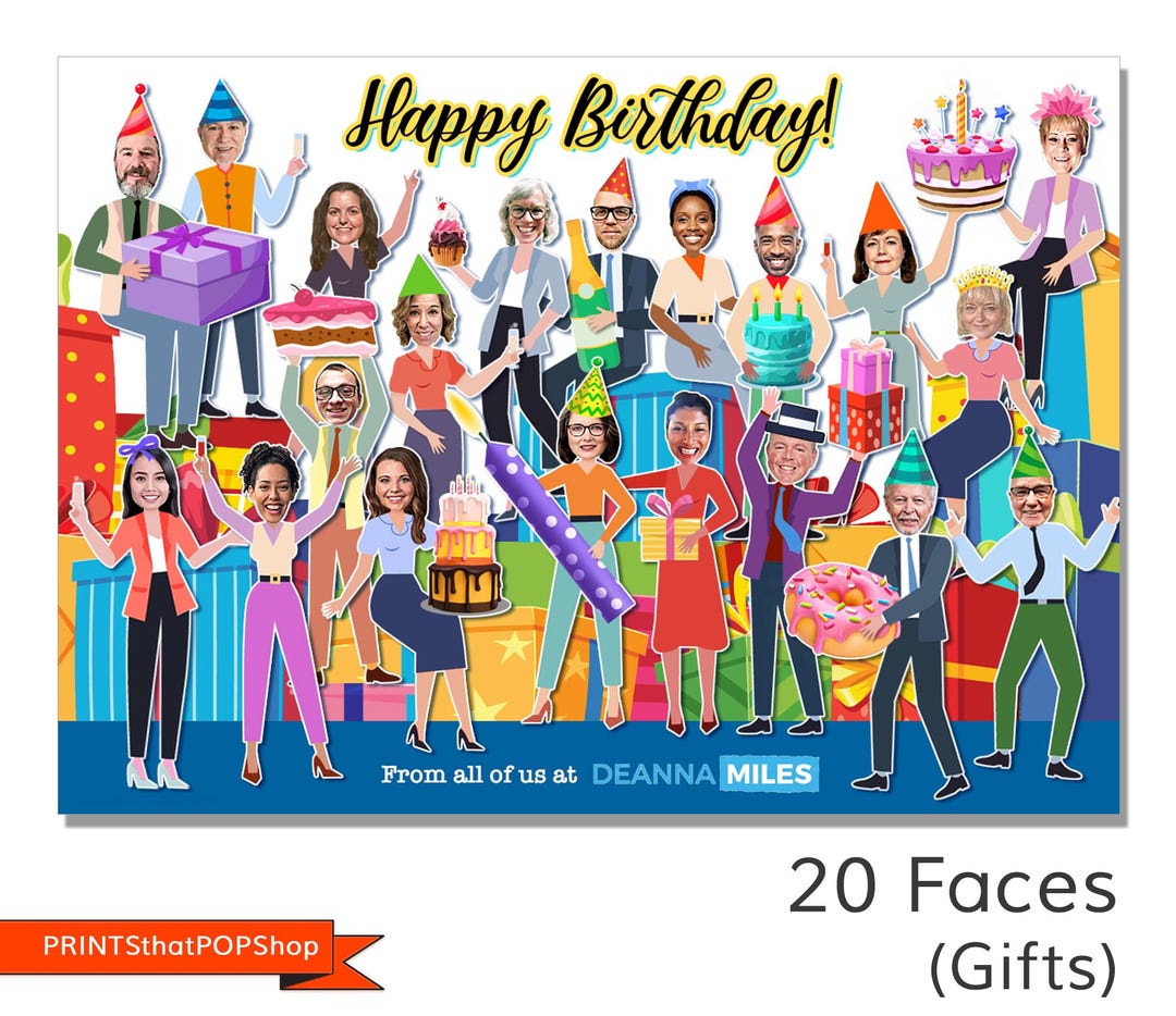 Happy Birthday Company Card,birthday Family Card,silly Happy Birthday ...