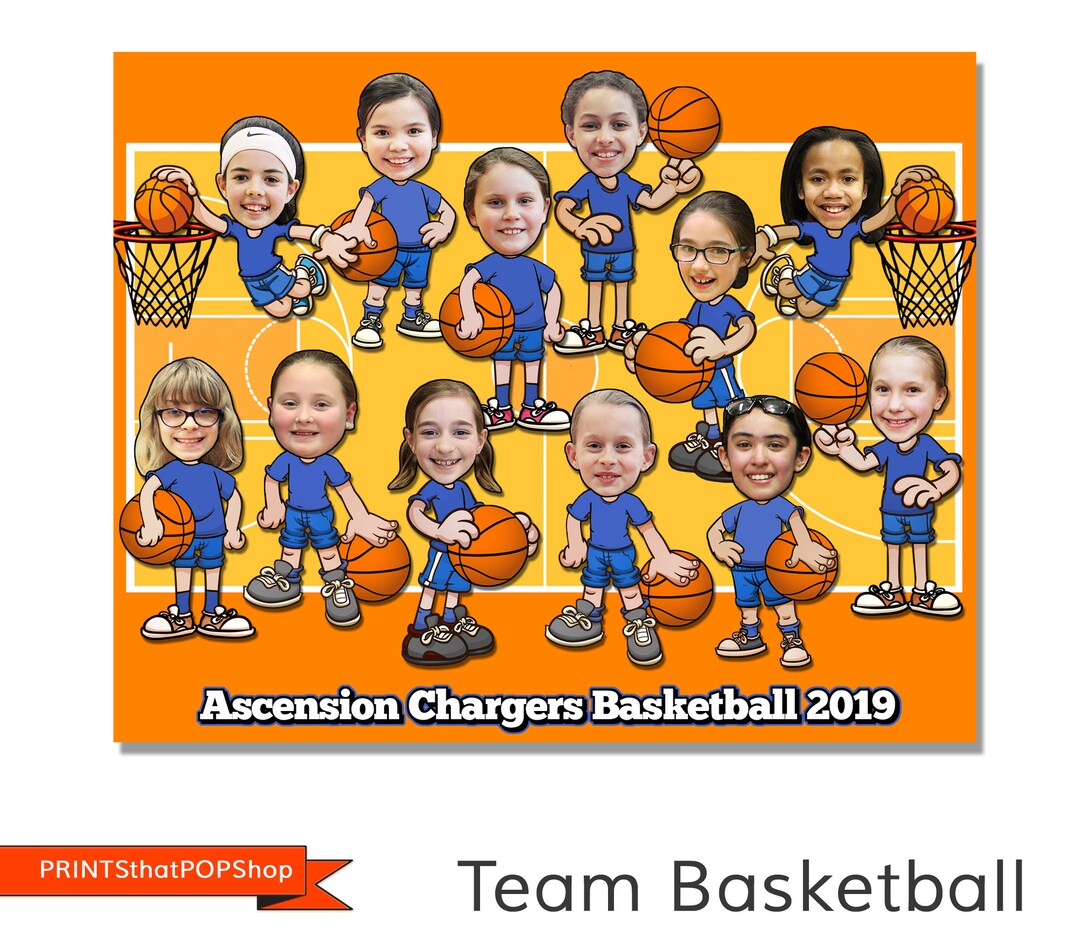 Basketball Team Poster, Basketball Card,basketball Team Invitation ...