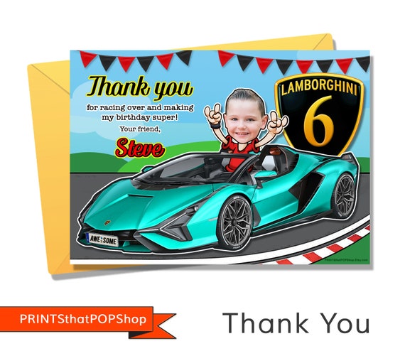 FREE Hot Wheels Lamborghini Invitation Templates Hot Wheels, 40% OFF