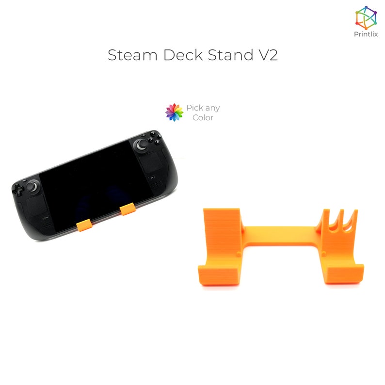 Valve Steam Deck Stand V2 - PLA 3D Printed - Etsy