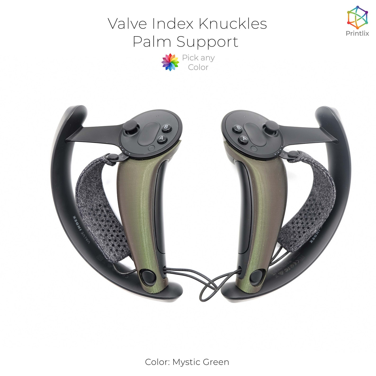 Valve Index Knuckles 2x Set Palm Support PLA 3D Printed - Etsy