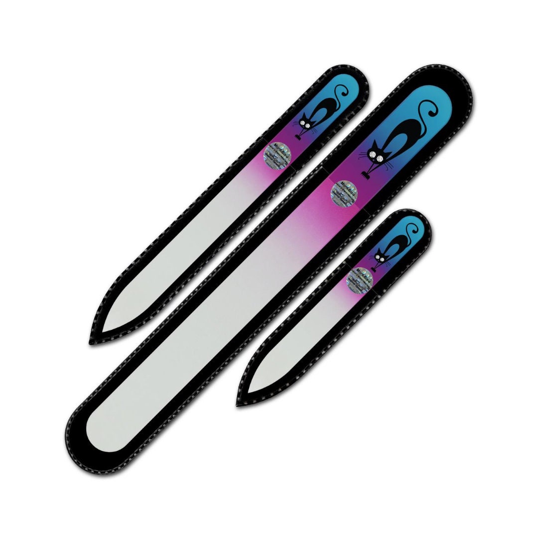 Glass Nail File Decorated With Swarovski® Crystals Spa Gift - Etsy