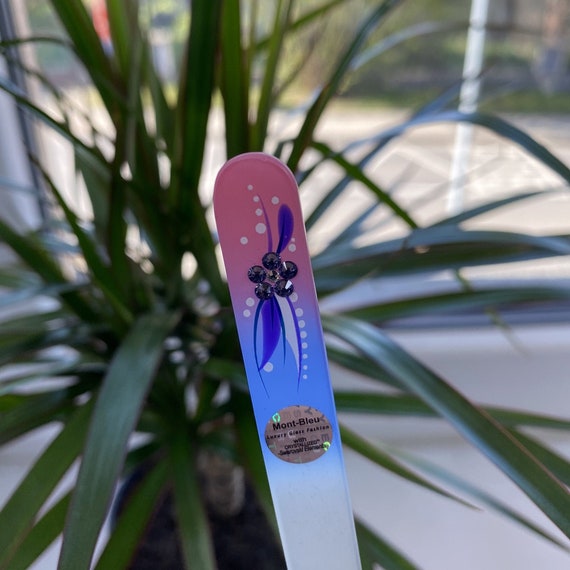 Nail File With Hand Painted Creative Glass Nail File Gifts | Etsy