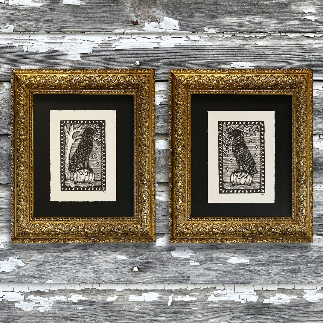 Corvid Twins Art Prints Set - Etsy