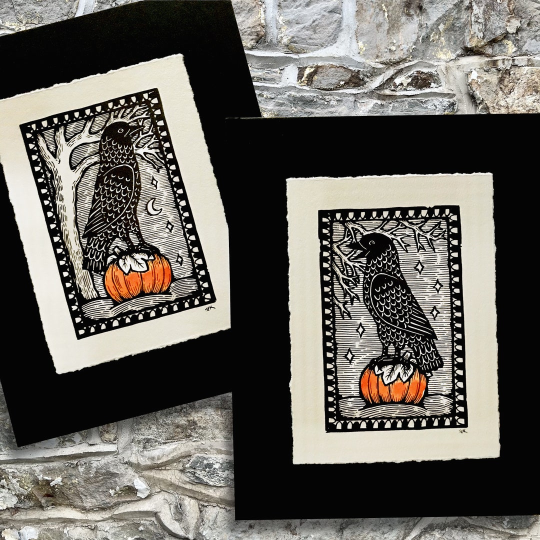 Corvid Twins Color Pop Print Set - Etsy