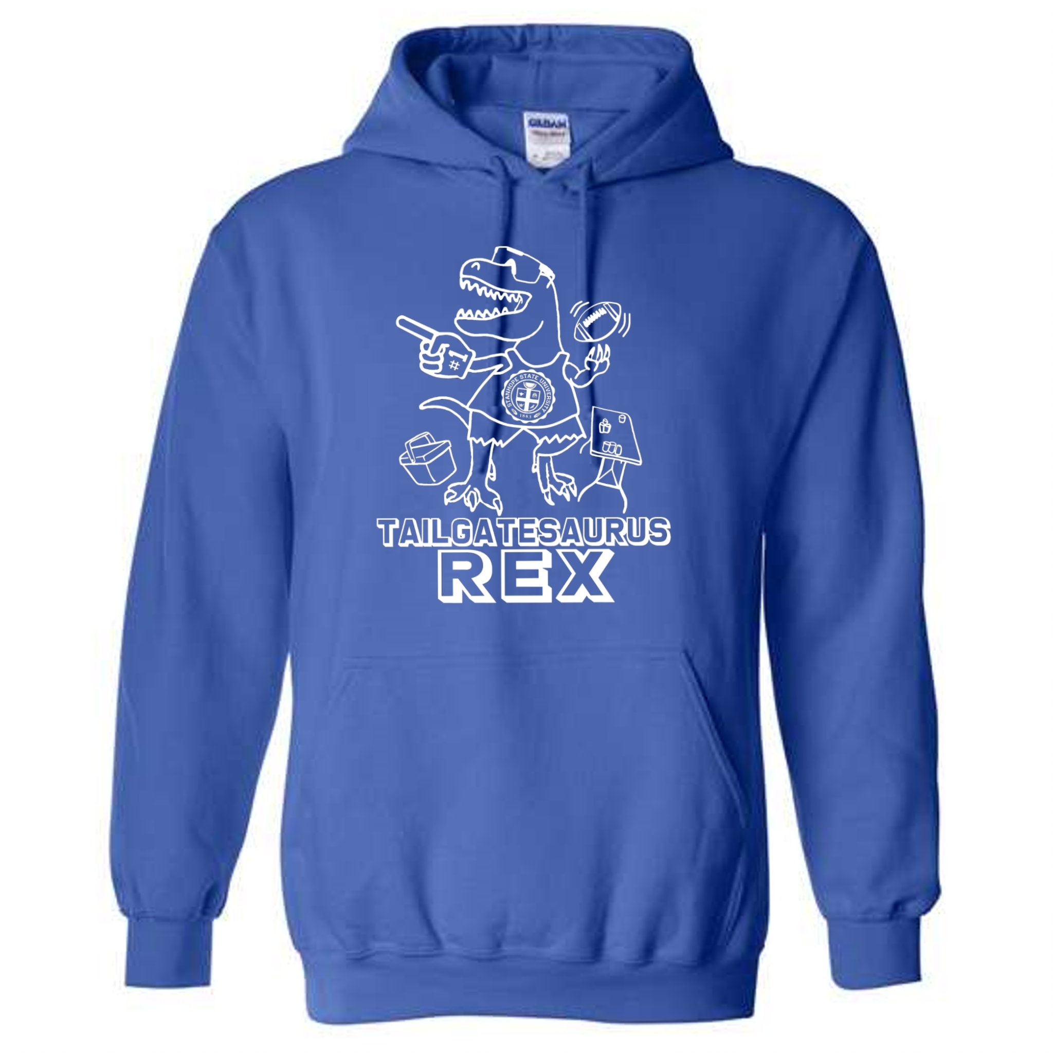Tailgatesaurus Rex Hoodie - Etsy