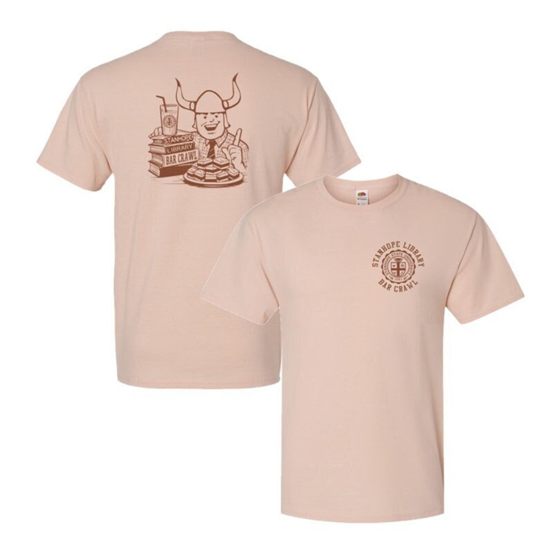 Stanhope Library Bar Crawl - T-shirt - Etsy