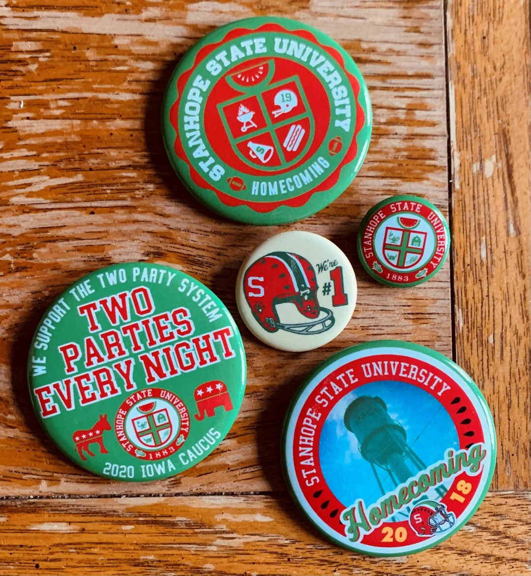 Campus Button Collector Set - Etsy