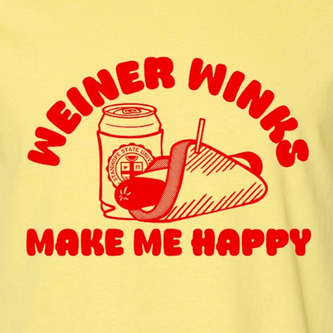 Weiner Winks Make Me Happy - Etsy
