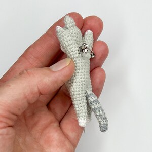 Cat Crochet Pattern Amigurumi Brooch Cat Pdf Pattern in English Stuffed ...