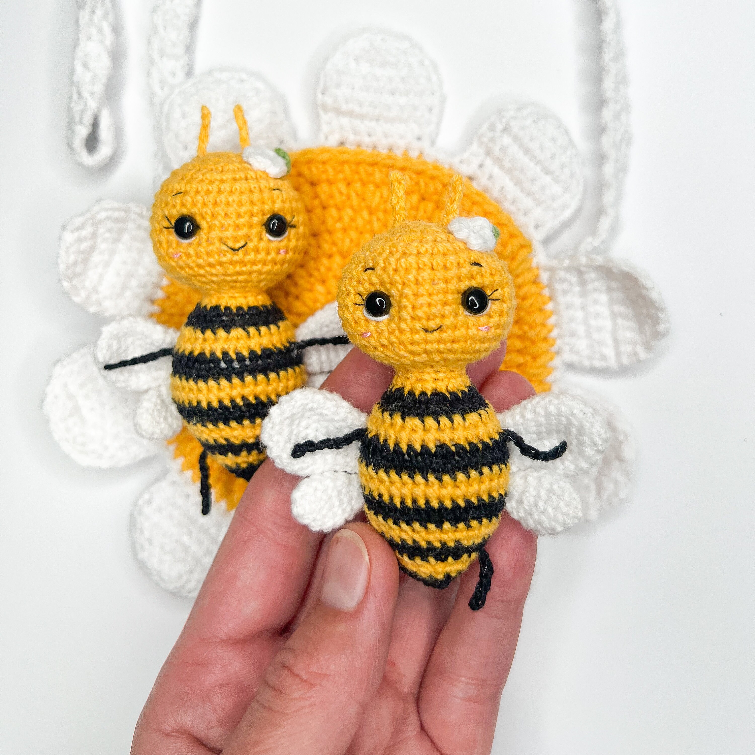 Bee Crochet Pattern Amigurumi Insect Crochet Pattern in English ...