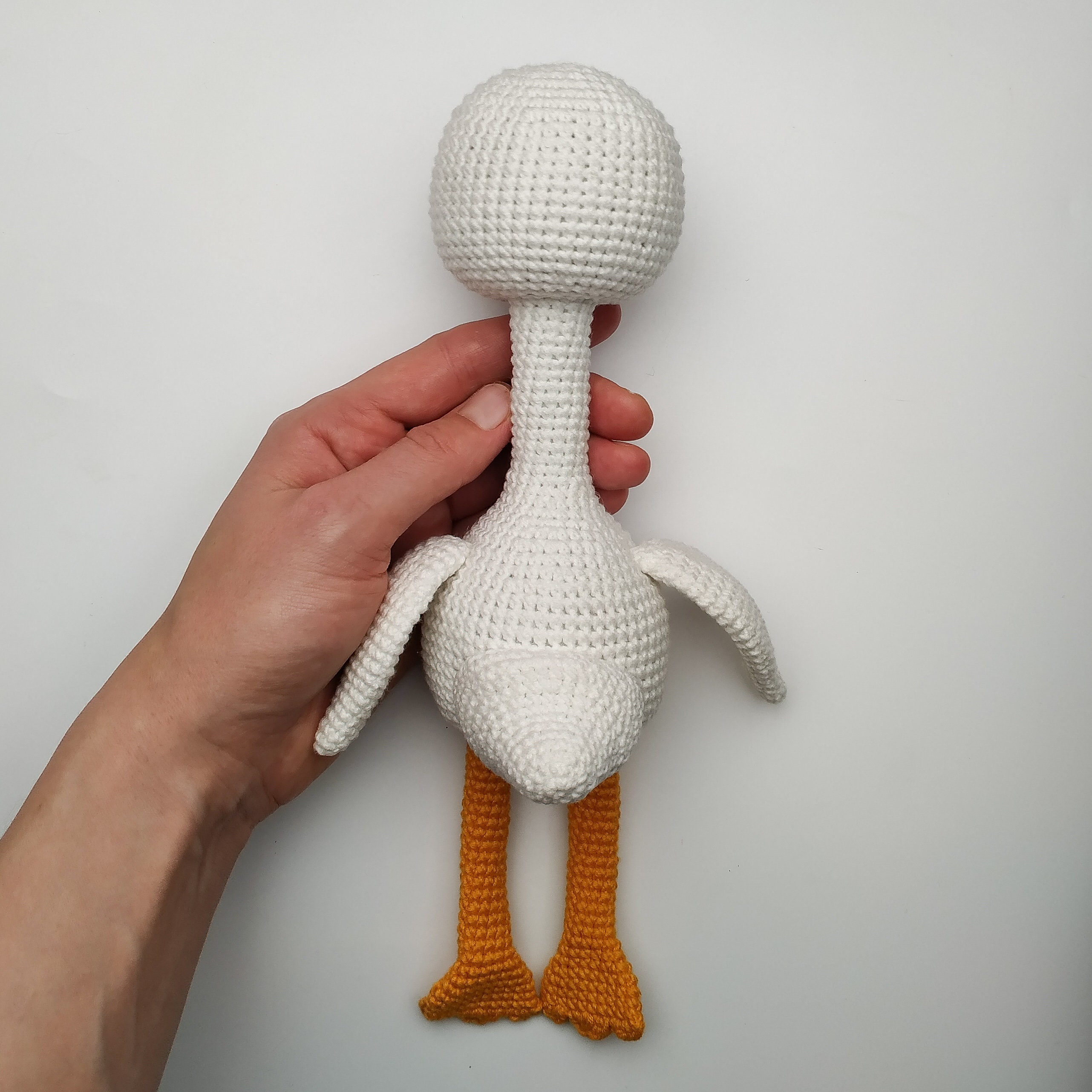 Amigurumi Crochet Goose PATTERN in English Stuffed Goose Toy - Etsy Canada