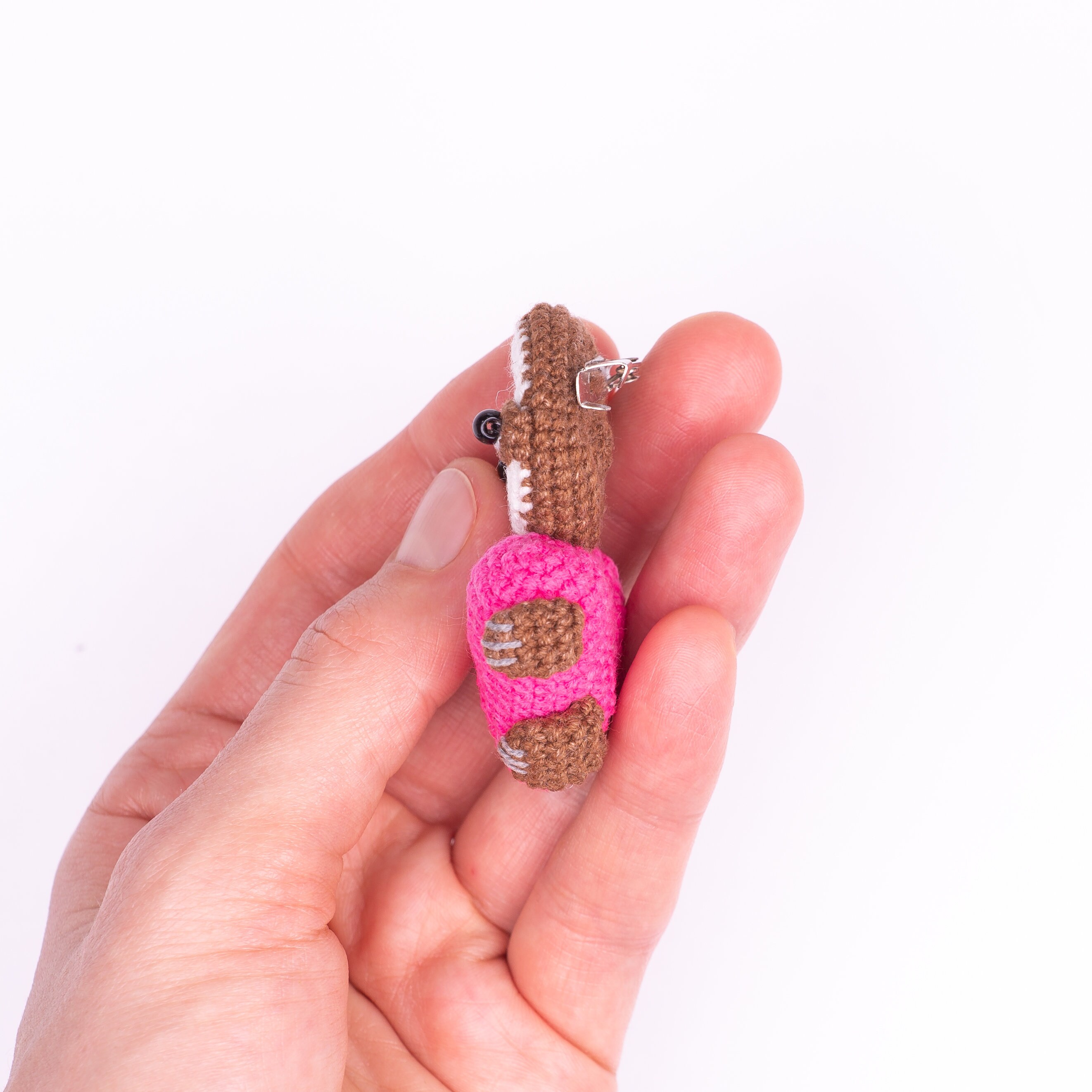 Crochet PATTERN in English Sloth Brooch Jewelry PDF Crochet - Etsy